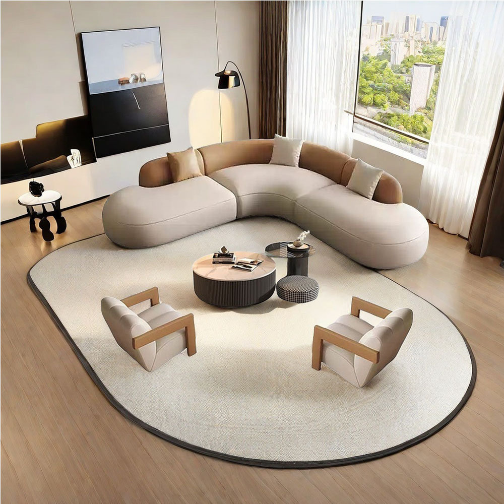 Danbenla design Curved meeting corner shaped sofa - Wayfair Canada
