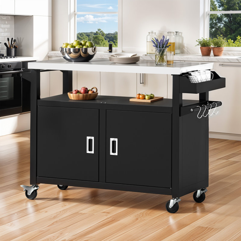 Ebern Designs Gamby Kitchen Island | Wayfair