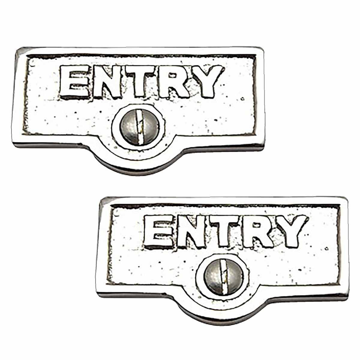 The Renovators Supply Inc. Switch Tags Entry Name Signs 1-Gang Rocker ...