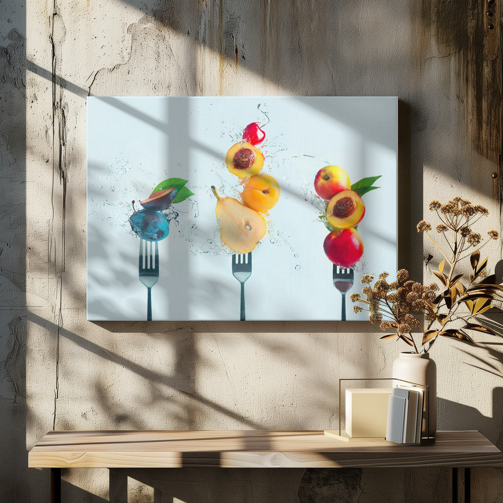 Brayden Studio Making fruit salad Canvas Print | Wayfair.co.uk