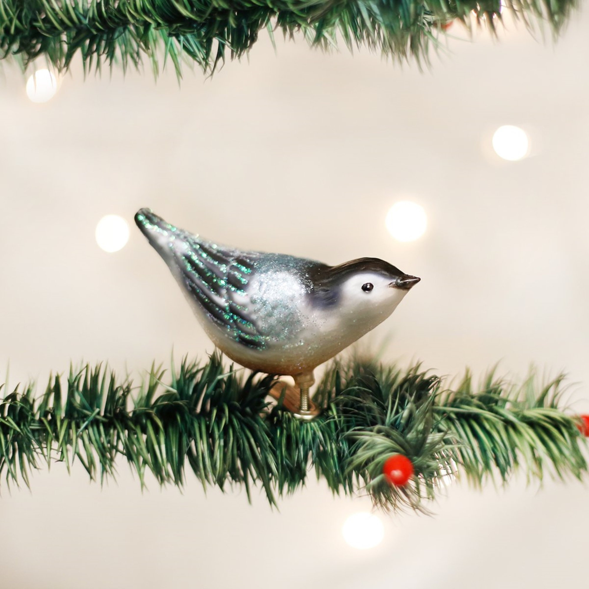 Old World Christmas Nuthatch Clip Ornament "& Reviews" | Wayfair