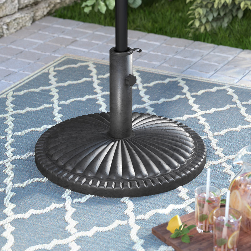 Alcott Hill® Chison Outdoor Resin and Steel Free Standing Umbrella Base ...