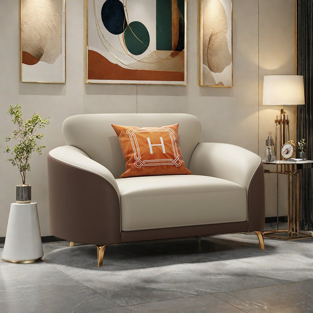Merting American Style Light Luxury Minimalist Sofa | Wayfair