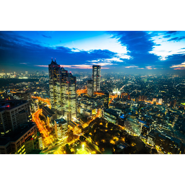 Ebern Designs Zadien Tokyo, Japan On Canvas by Voyata Photograph | Wayfair