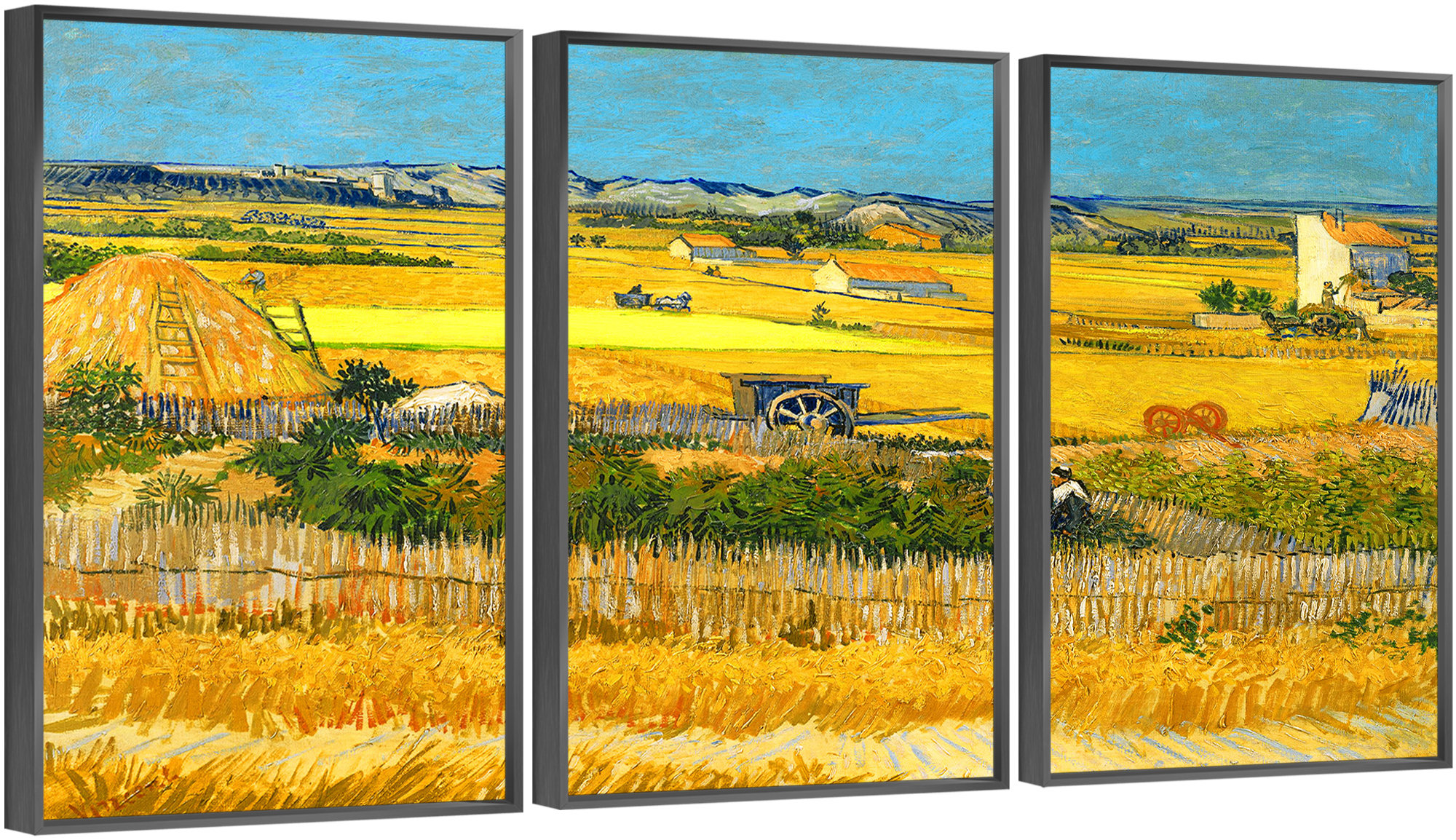 Vault W Artwork Van Gogh Wall Art by Vincent Van Gogh - 3 Piece Picture ...