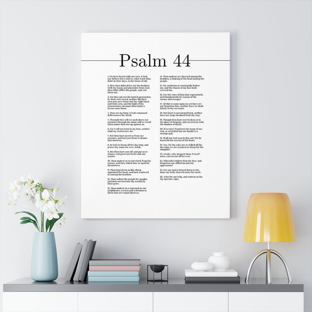 Trinx The Secrets of the Heart Psalm 44 Christian Wall Art Bible Verse ...