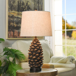 Rustic / Lodge Table Lamps You'll Love | Wayfair