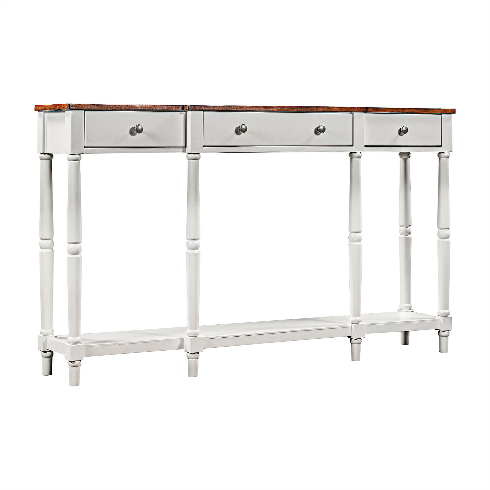 Alcott Hill Ironton Console Table with Storage Shelf and Drawer | Wayfair