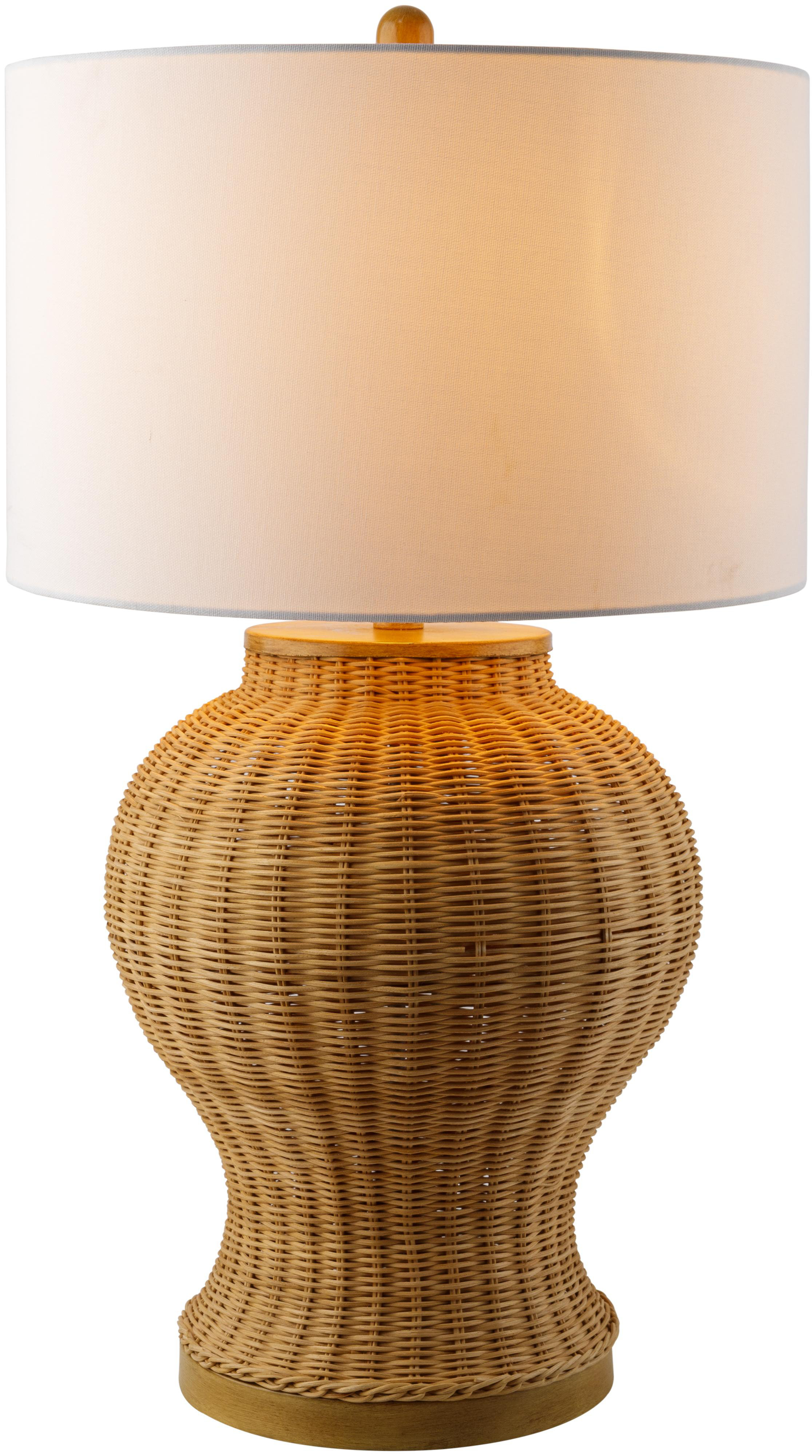 Beachcrest Home Bocanegra Rattan Table Lamp & Reviews | Wayfair