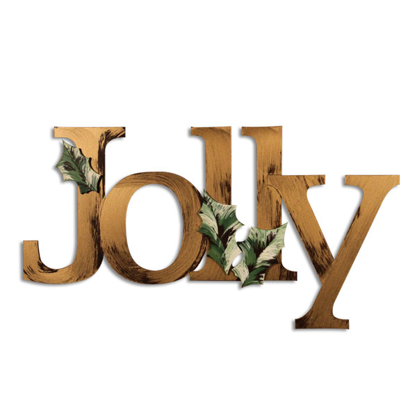 Letter2Word Jolly Wall Décor | Wayfair