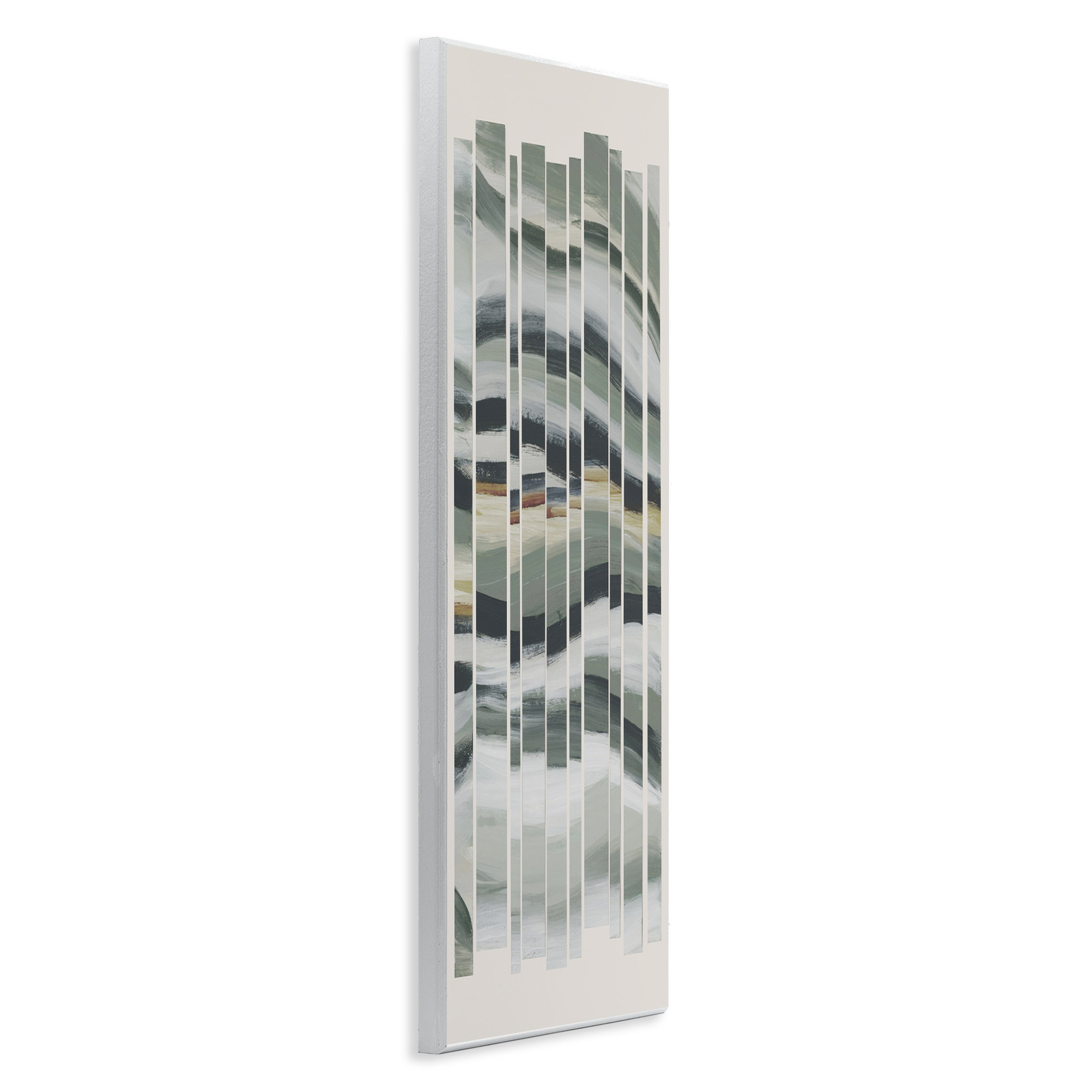 Ebern Designs Contemporary Overlapping Waves Wall Plaque, design by ...