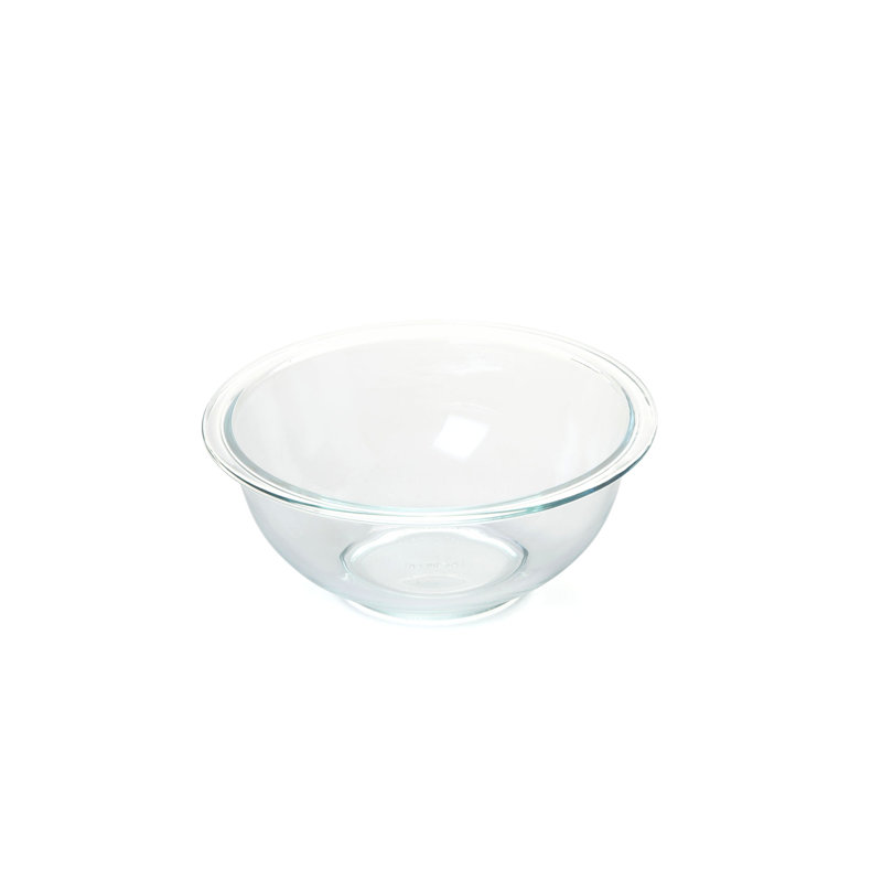 Pyrex Prepware 3 Piece Glass Mixing Bowl Set & Reviews | Wayfair