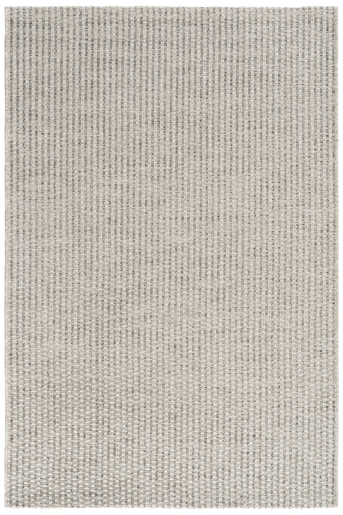 Hokku Designs Milano Gray Wicker Textured Cut Pile Rug | Wayfair