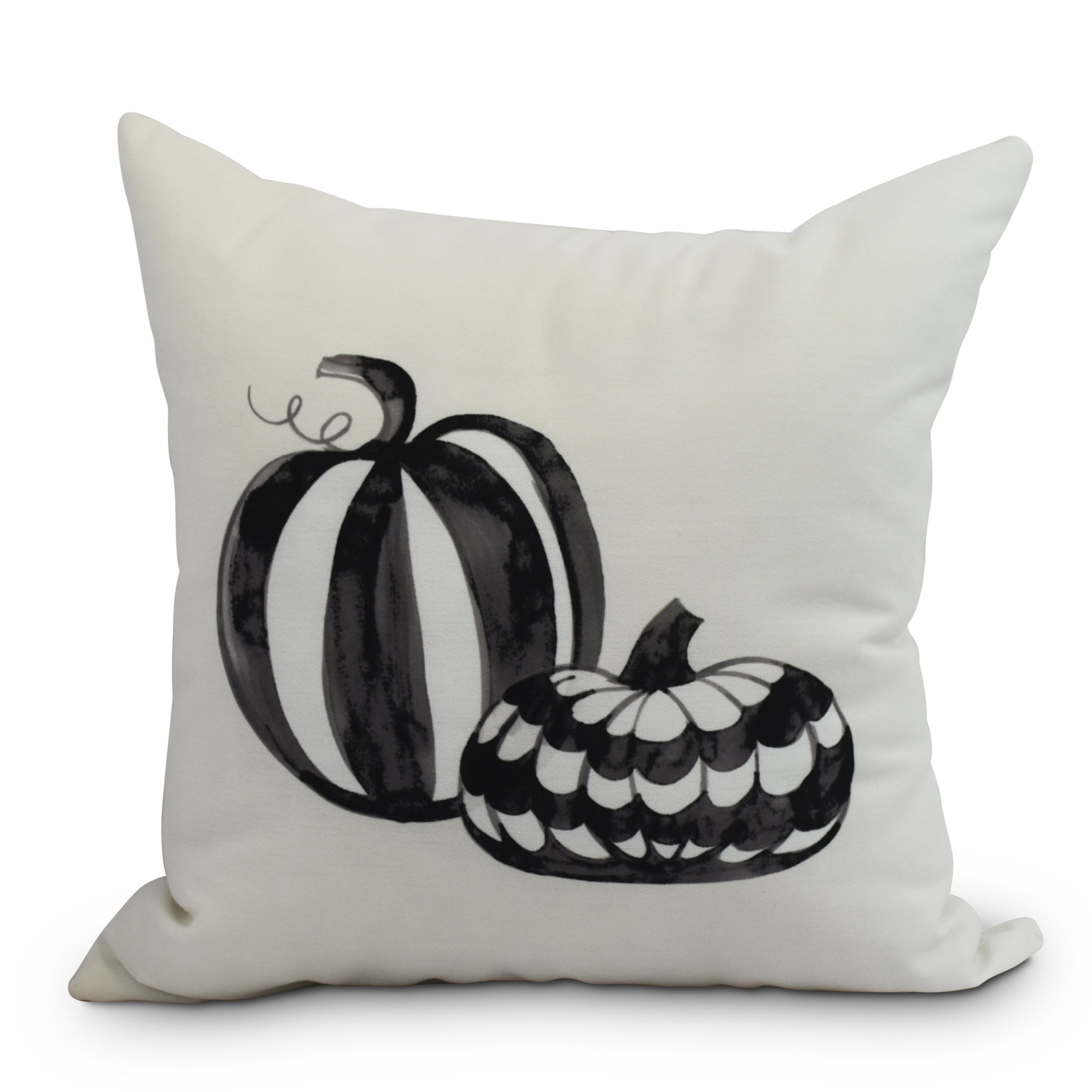 e by design Witches Brew Pumpkin Duo Outdoor Square Pillow Cover ...