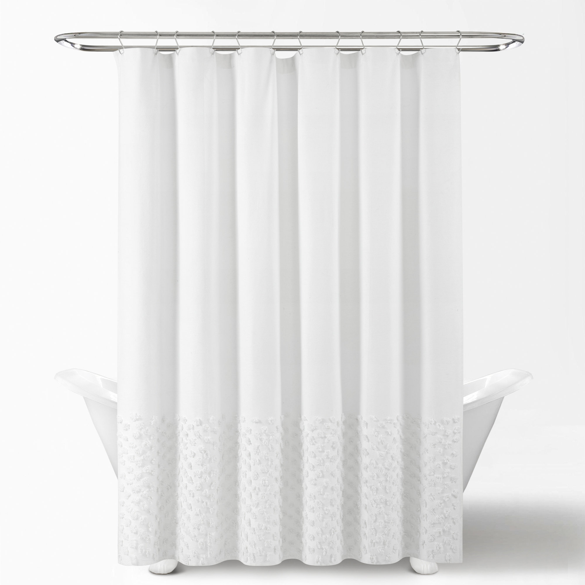 Lush Decor Abstract Single Shower Curtain & Reviews | Wayfair