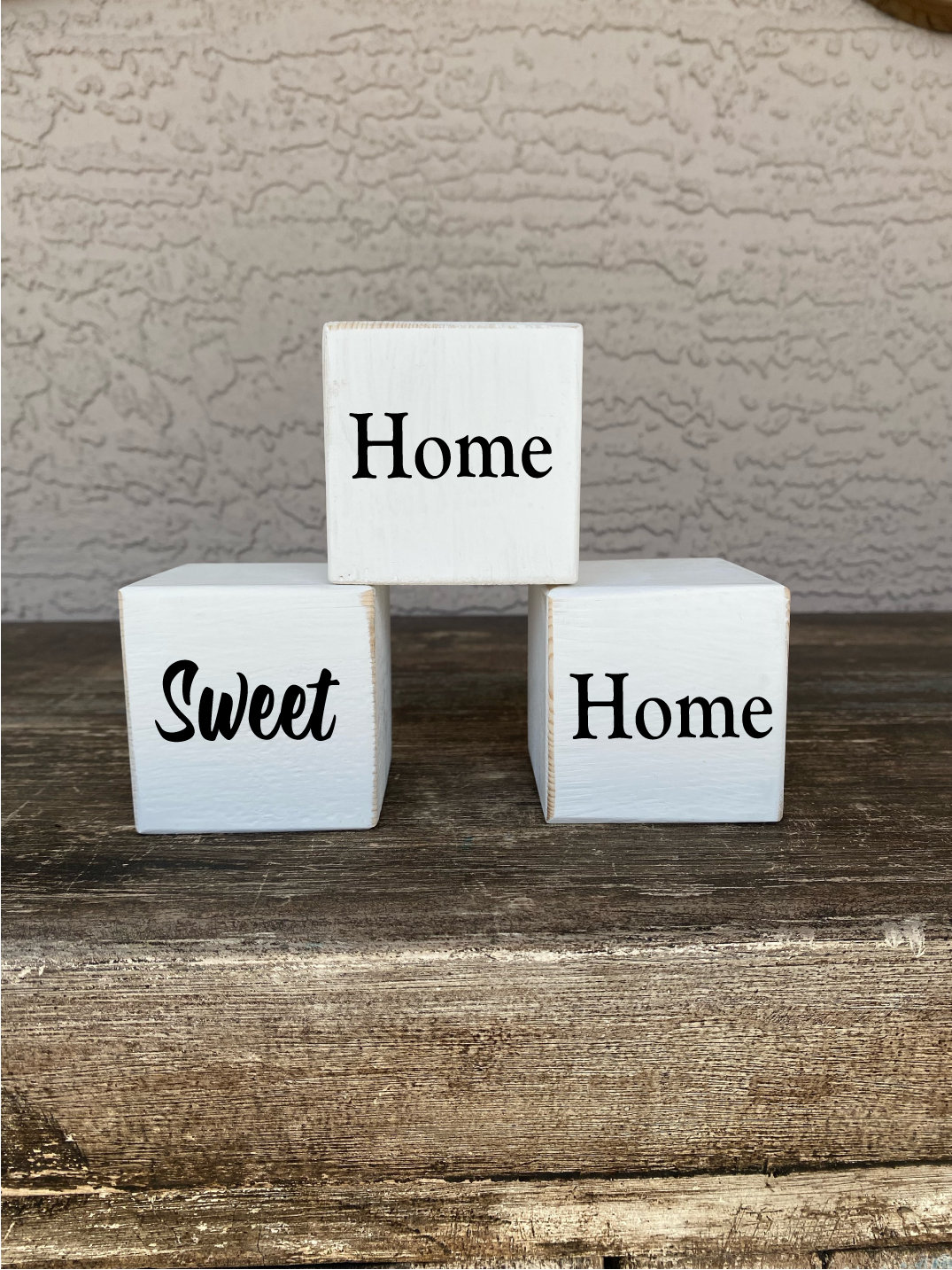 Ebern Designs Munnadevi Home Sweet Home Box Sign | Wayfair