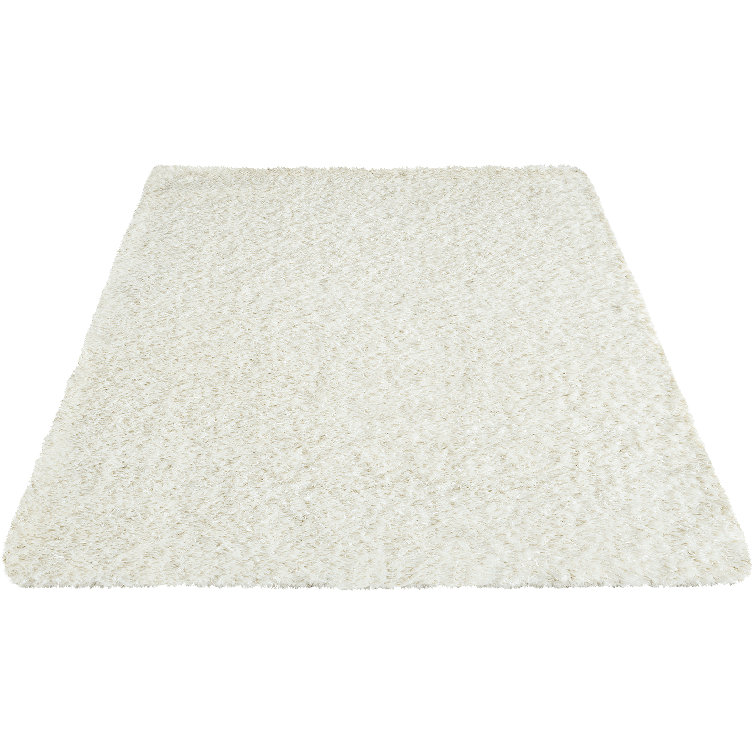 Fairmont Park Roslyn Floppy White Rug | Wayfair.co.uk