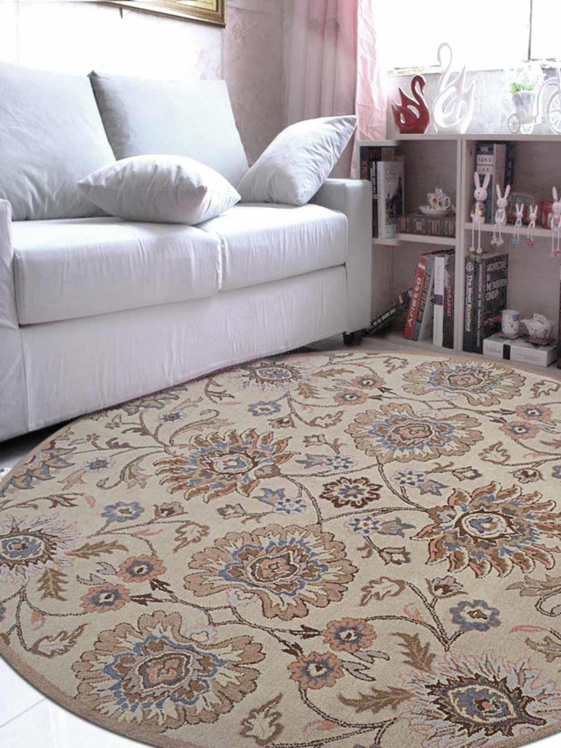Darby Home Co Weidner HAND TUFTED WOOL ECO-FRIENDLY AREA RUGS, Cream ...