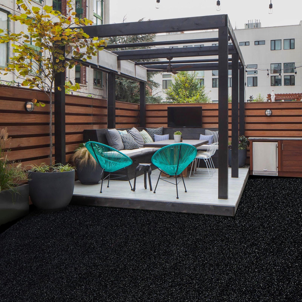 Koloko Outdoor Rug Waterproof Runner Carpetfor Patio Balcony Entryway ...