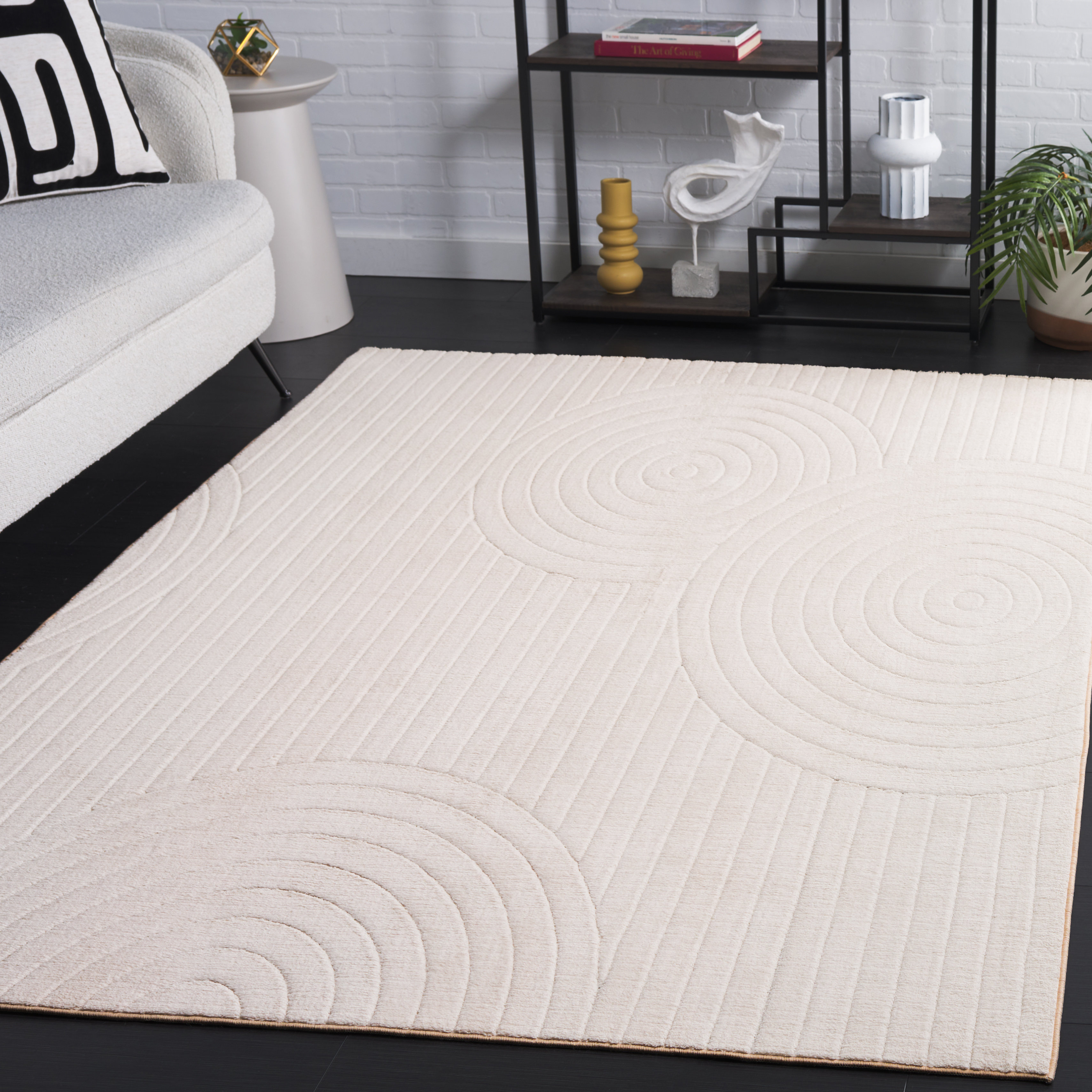 Latitude Run® Versaillies 664 Area Rug In Ivory | Wayfair