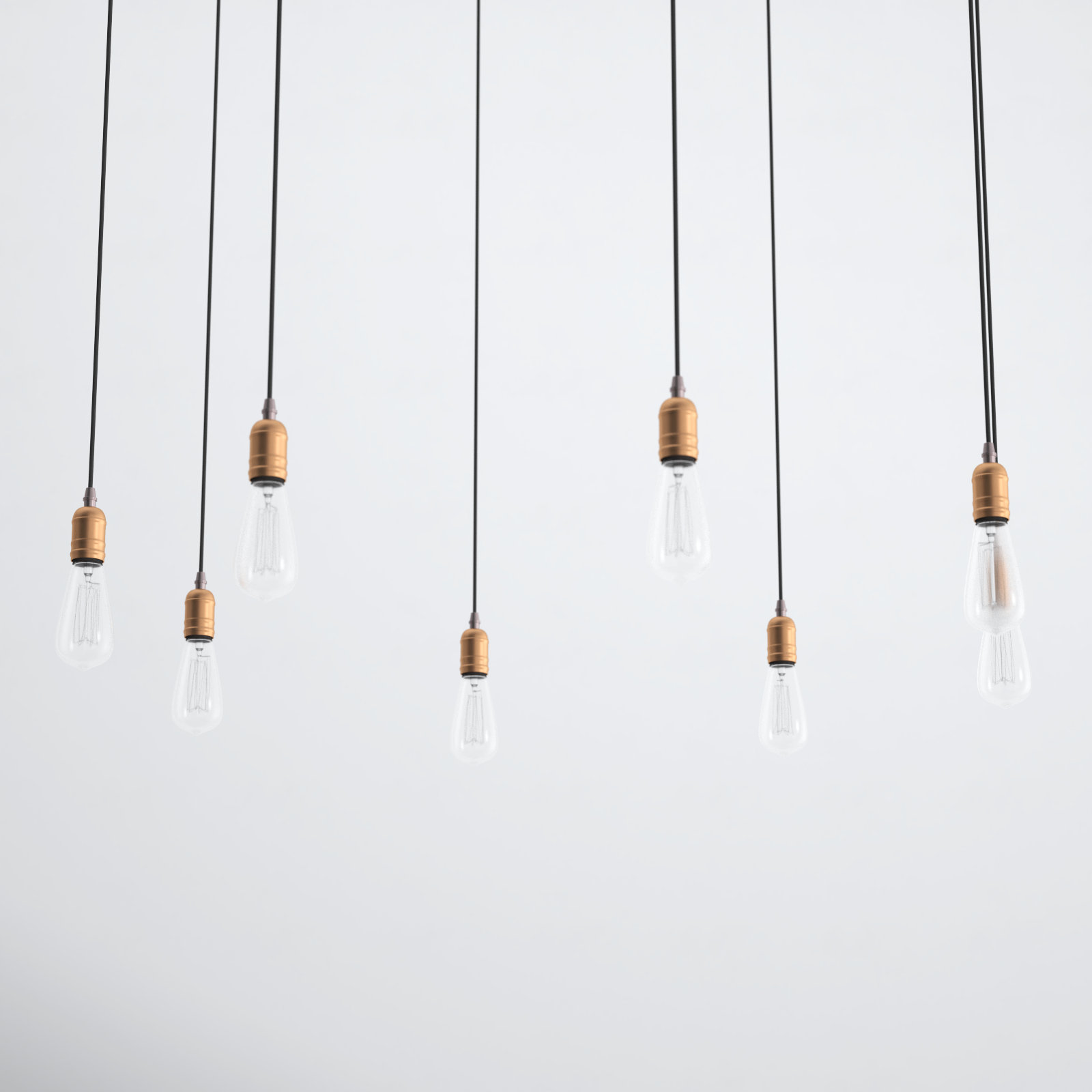 AllModern Jethro 8 - Light Cluster Bulb Pendant & Reviews | Wayfair