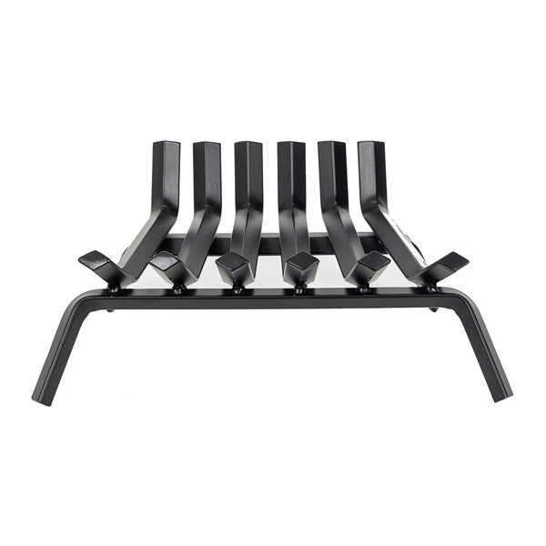 Country Living Steel Fireplace Log Grate | Heavy Duty Fire Pit Cradle ...