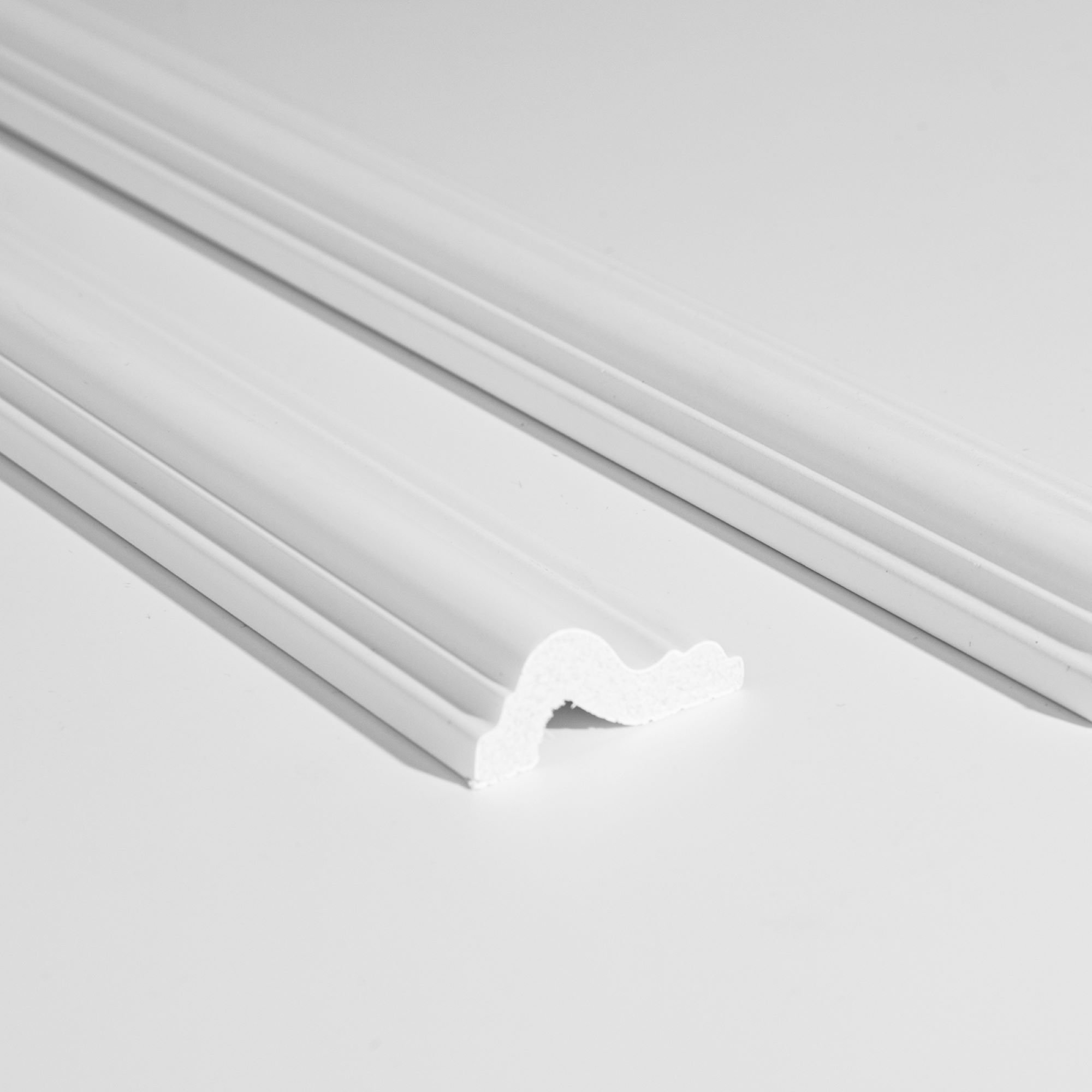 Art3d 96''x2.36'' Wall Molding Trim,Glue Up Wainscoting &Accent Wall ...