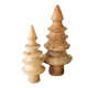 2 Piece Turned Mango Wood Christmas Trees | Birch Lane