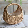 Ophelia & Co. Wicker Rattan Flower Baskets Small Half Moon Wicker ...