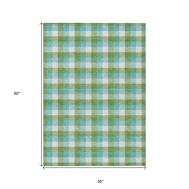 HomeRoots Rectangle Machine Woven Area Rug | Wayfair