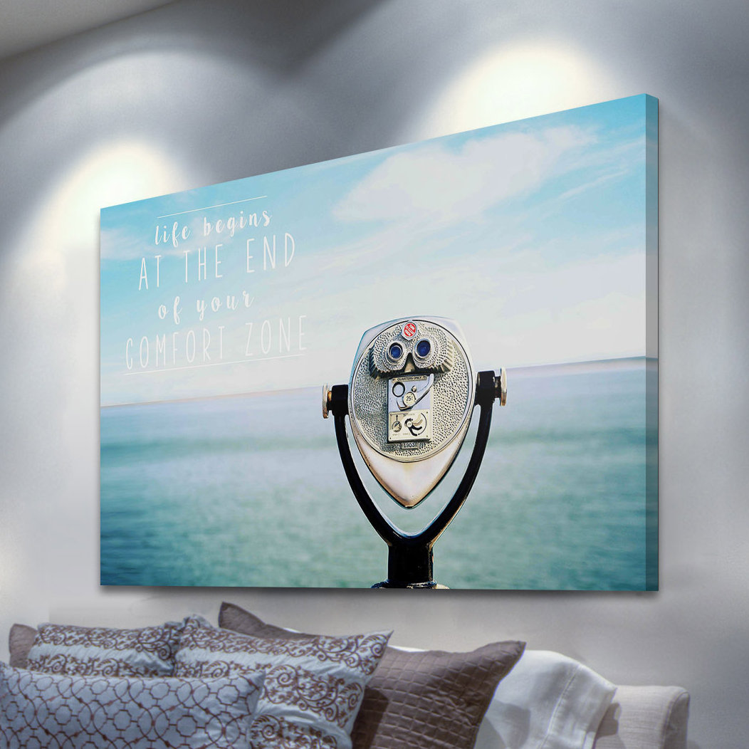 Marmont Hill 'Life Begins' by Sylvia Cook Painting Print on Wrapped ...