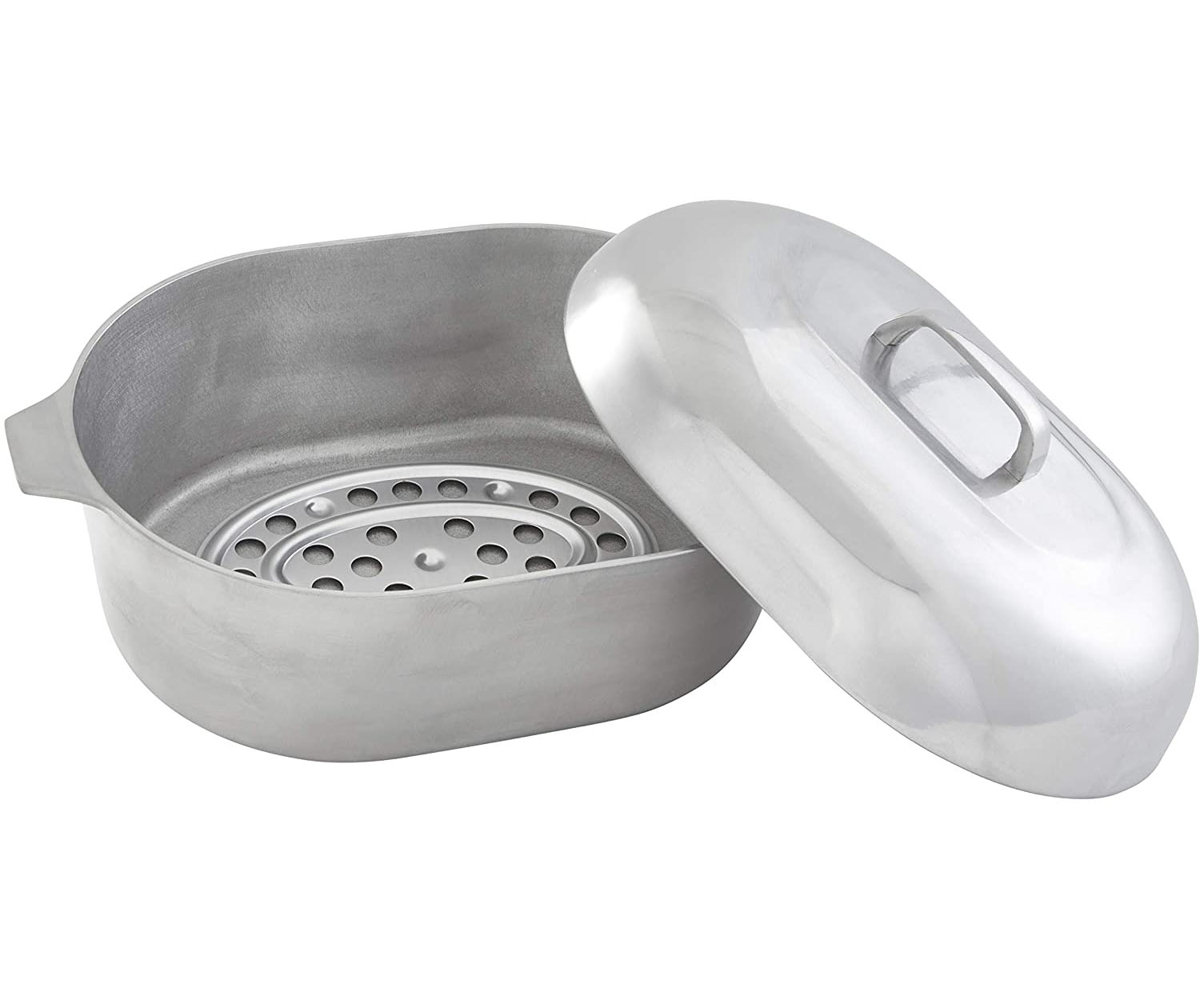 IMUSA 18-In. Cajun Classic Oval Covered Roaster, Aluminum & Reviews ...