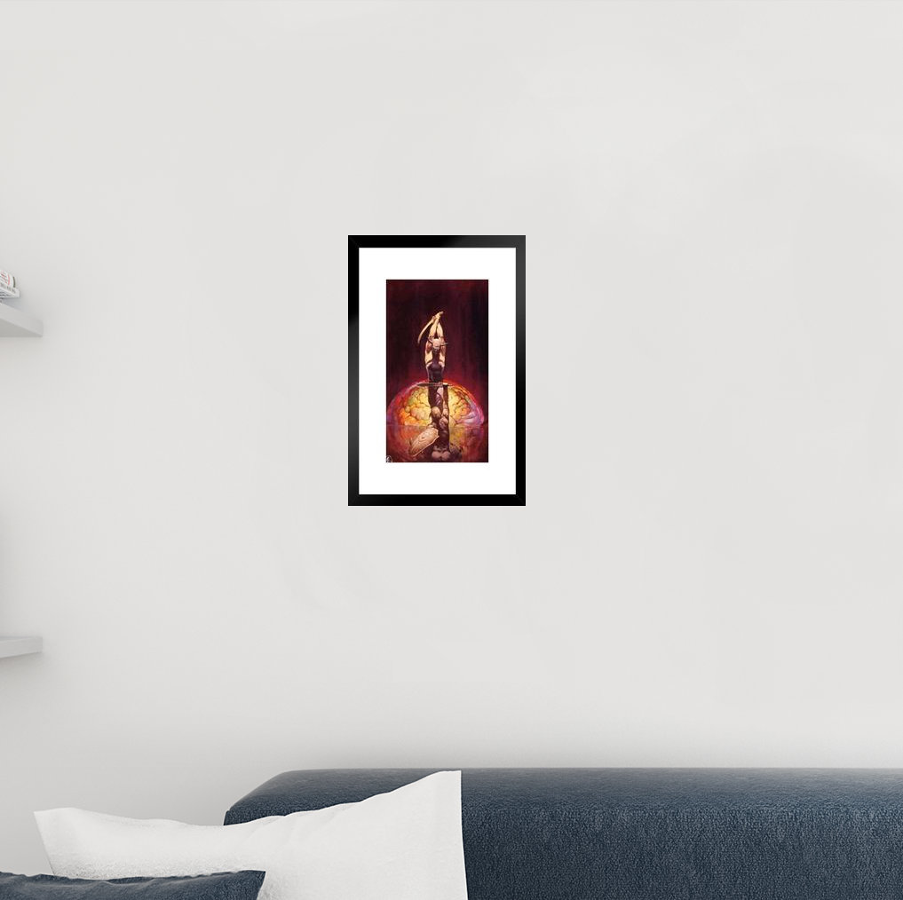 Trinx The Brain By Frank Frazetta Wall Art Gothic Fantasy Decor Frank ...