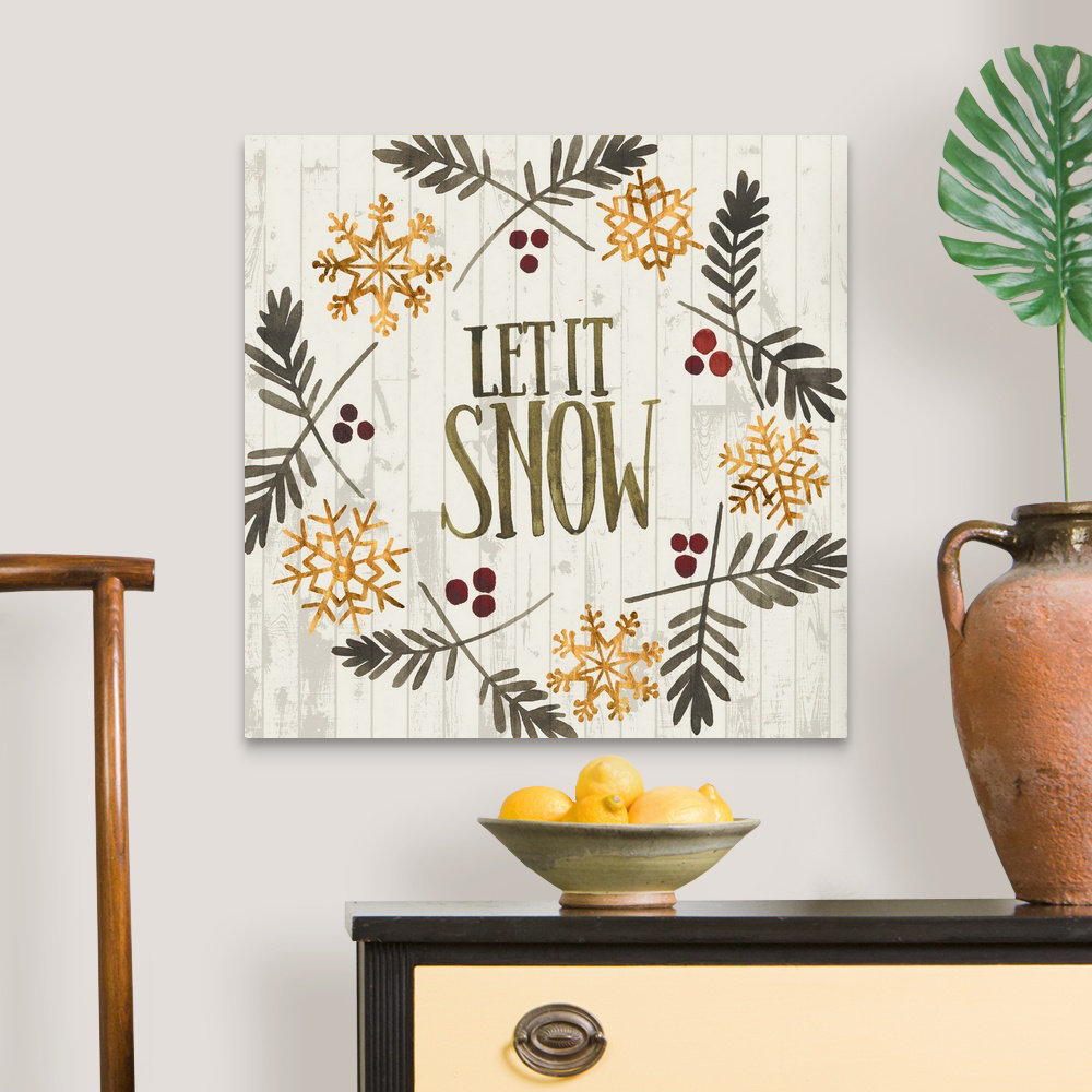 The Holiday Aisle® «Rustic Christmas VI» par Grace Popp - reproduction ...