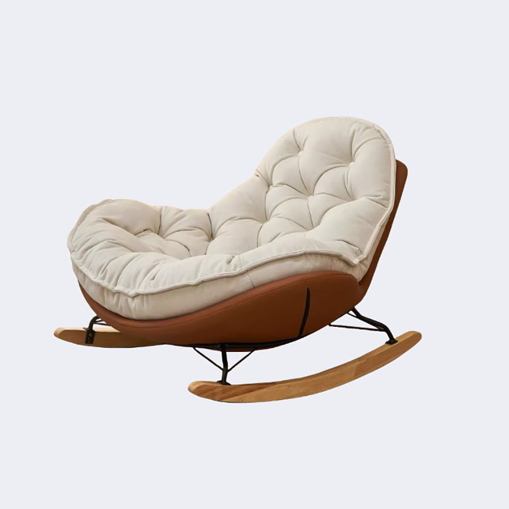 Comfort Zone Furniture.e Nordic light luxury rocking chair leisure ...