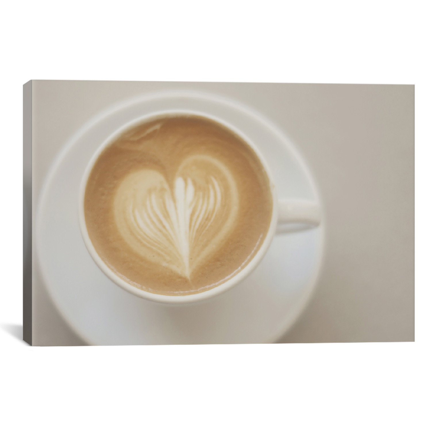Red Barrel Studio® A Latte Love Photographic Print on Wrapped Canvas ...