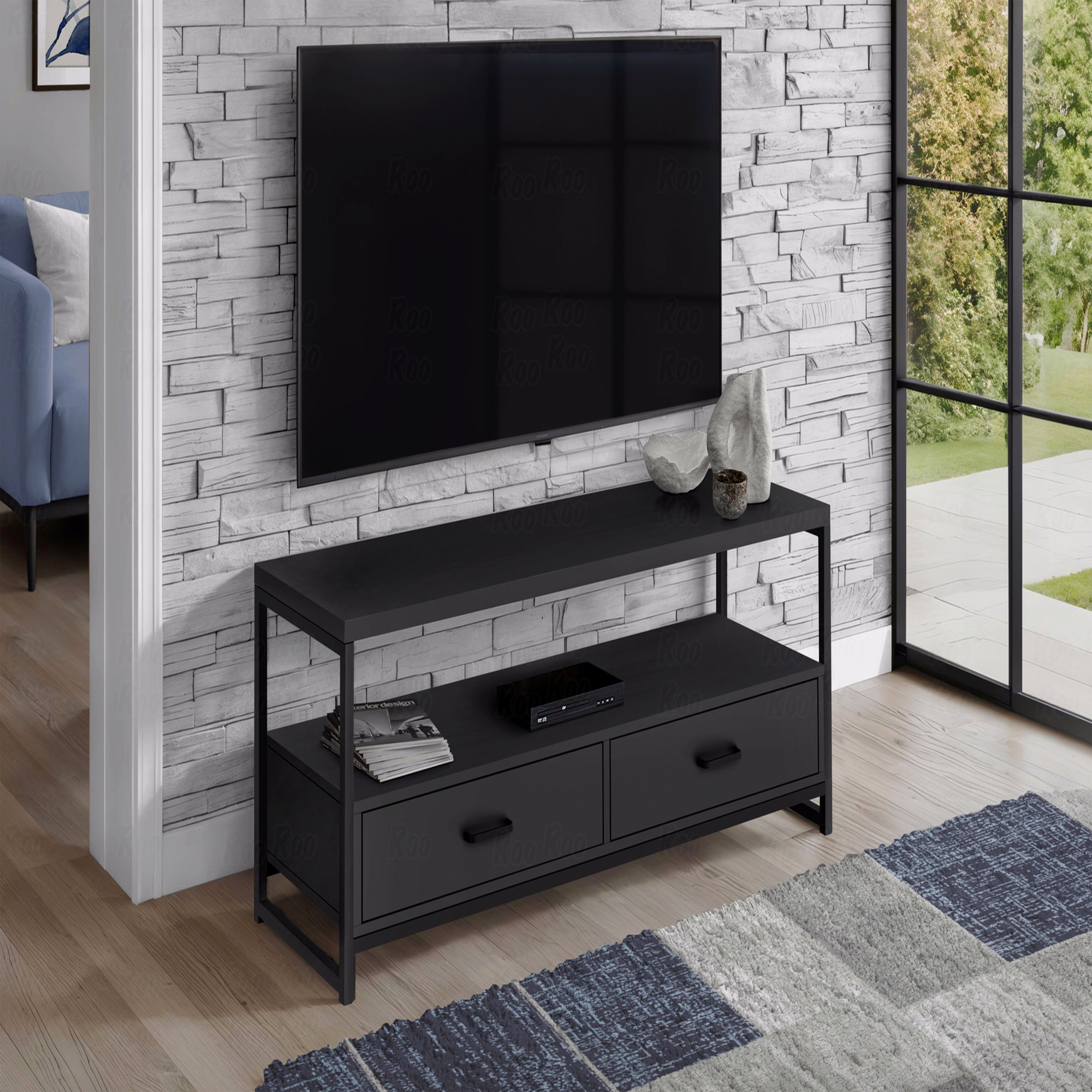 17 Stories TV Stand, 48 Inch, Console, Media Entertainment Center ...