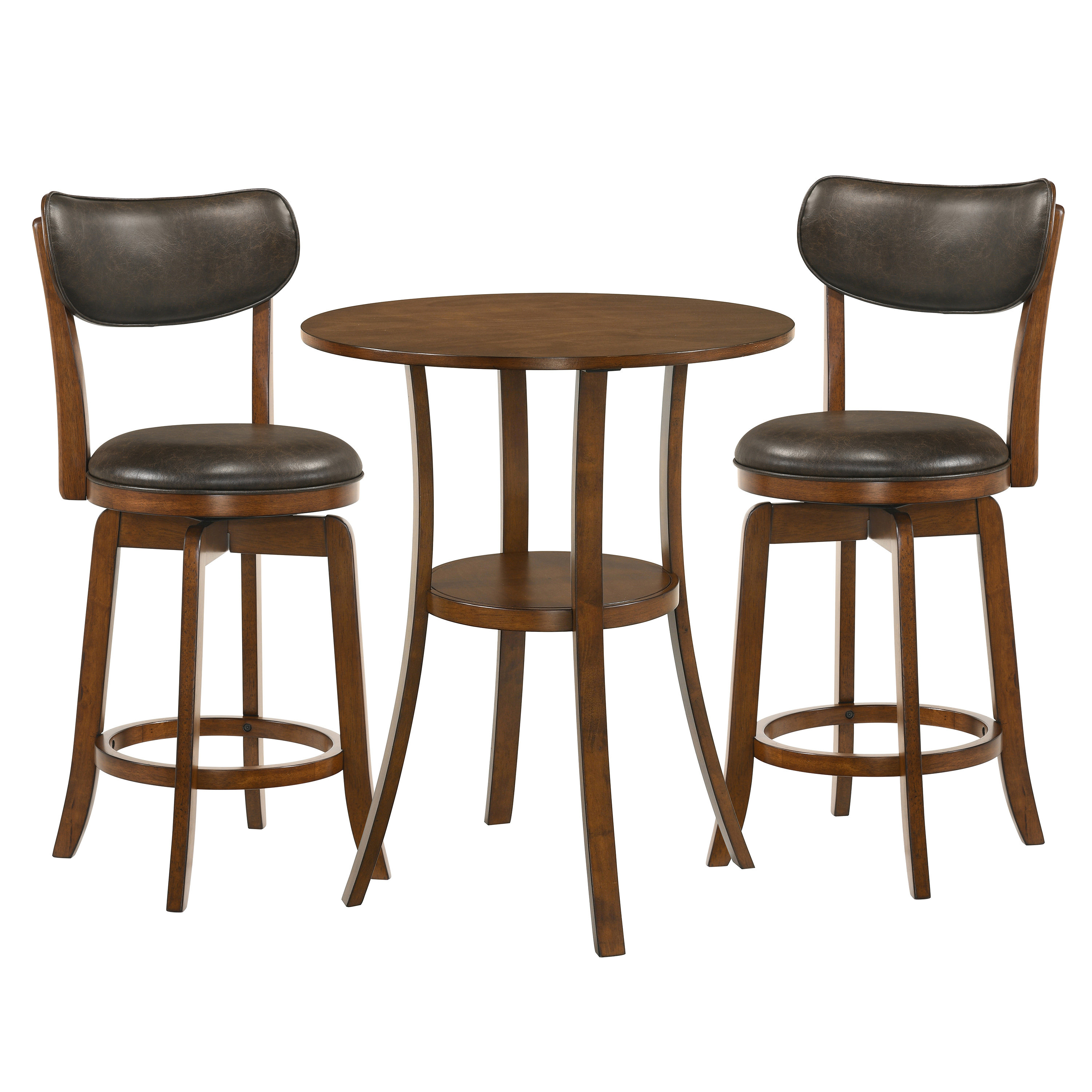 Winston Porter Eyram 2 - Person Counter Height Dining Set | Wayfair