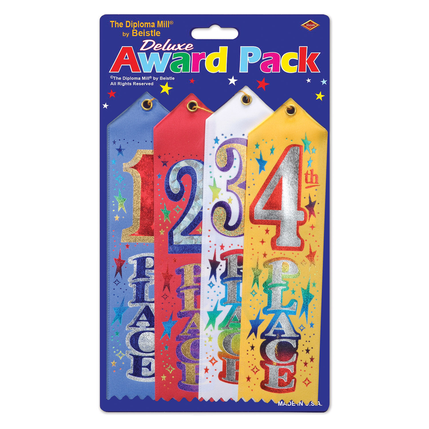 The Beistle Company Place Award Pack Ribbons | Wayfair
