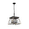 August Grove® Chandelier - 16" Diameter Industrial Style 4-Light ...