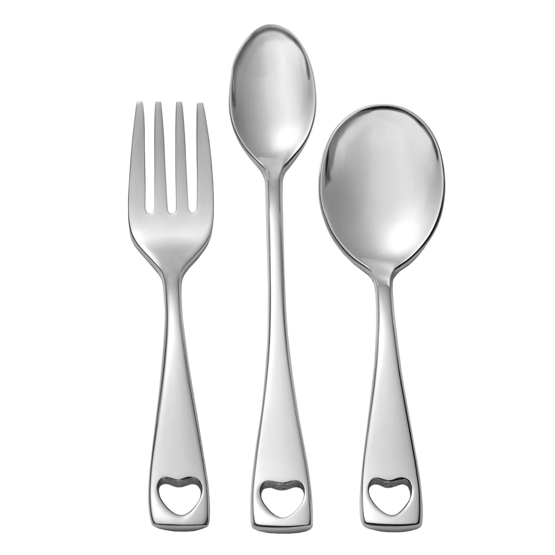 Oneida Little Love 3 Piece Fine Flatware Baby Set & Reviews | Wayfair