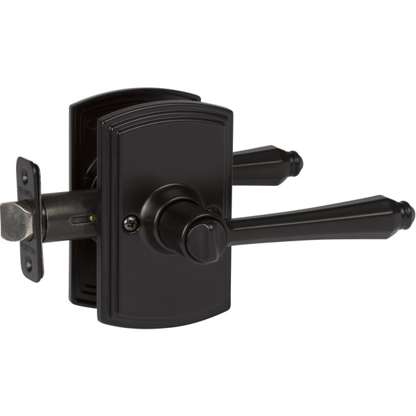 Delaney Hardware CALLAN Florini Privacy Door Lever & Reviews | Wayfair