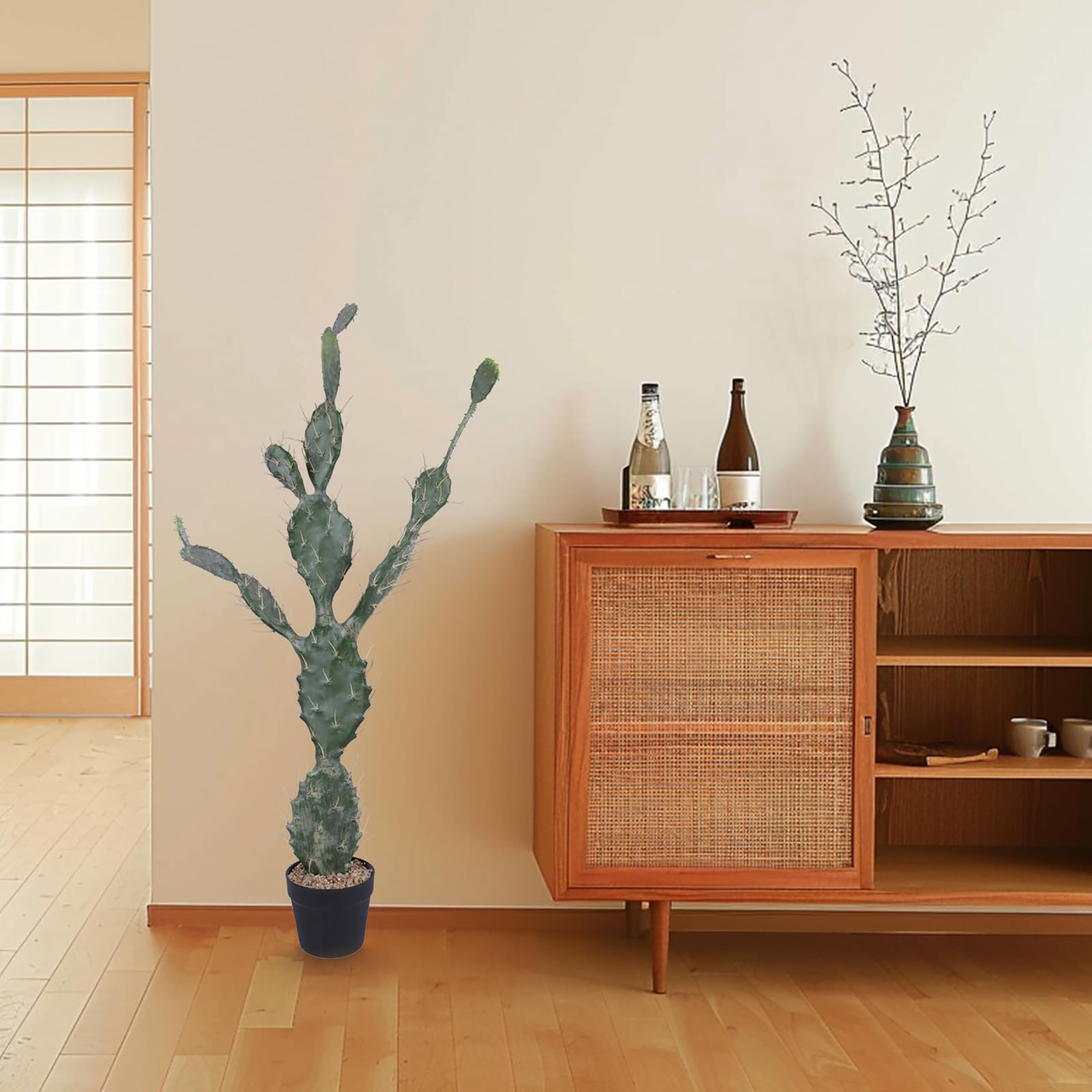 Orren Ellis Faux Desert Cacti Fake Big Cactus Plant - Wayfair Canada