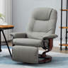 Ebern Designs Comfortable Swivel Recliner With Padded Armrest And ...