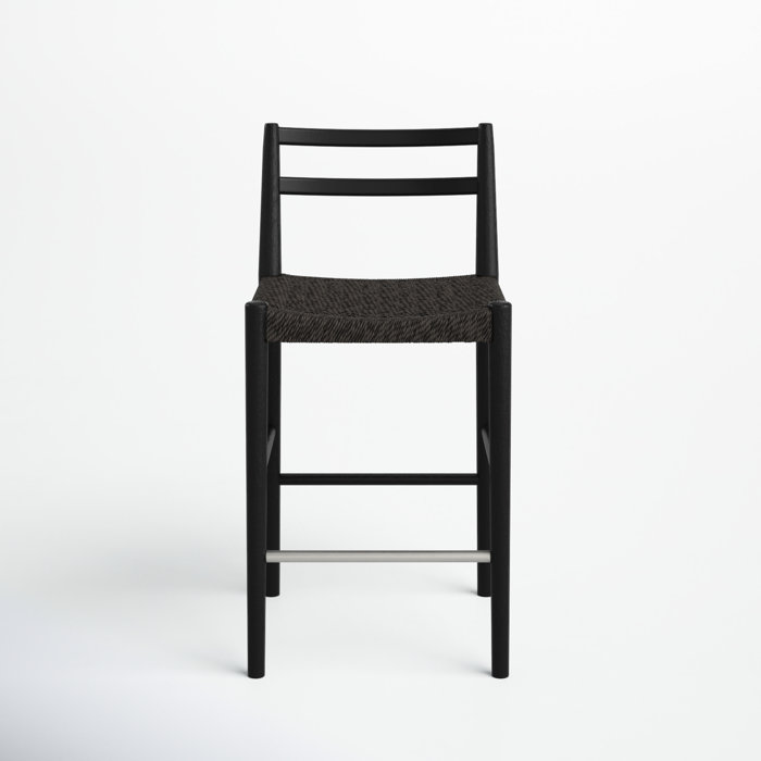 Birch Lane™ Derrek 26'' Counter Stool with Solid Wood Frame | Wayfair