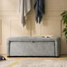 Ivy Bronx Delorise Modern 48.5”W Side-opening Storage Bench with Padded ...