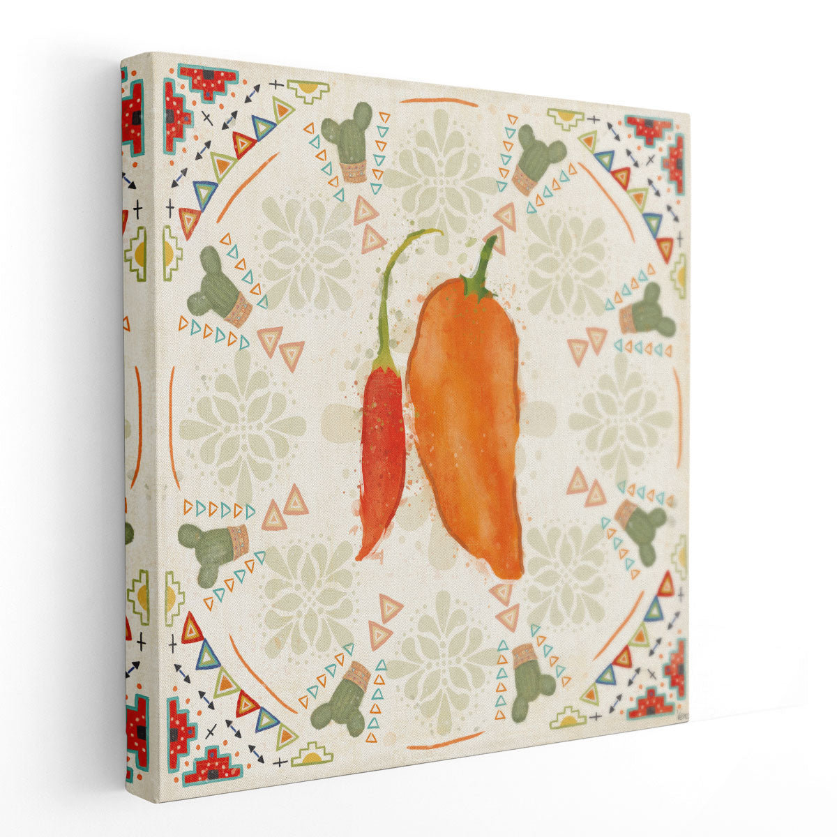 Rosalind Wheeler Tex Mex Fiesta VI - Canvas Print Wall Art | Wayfair