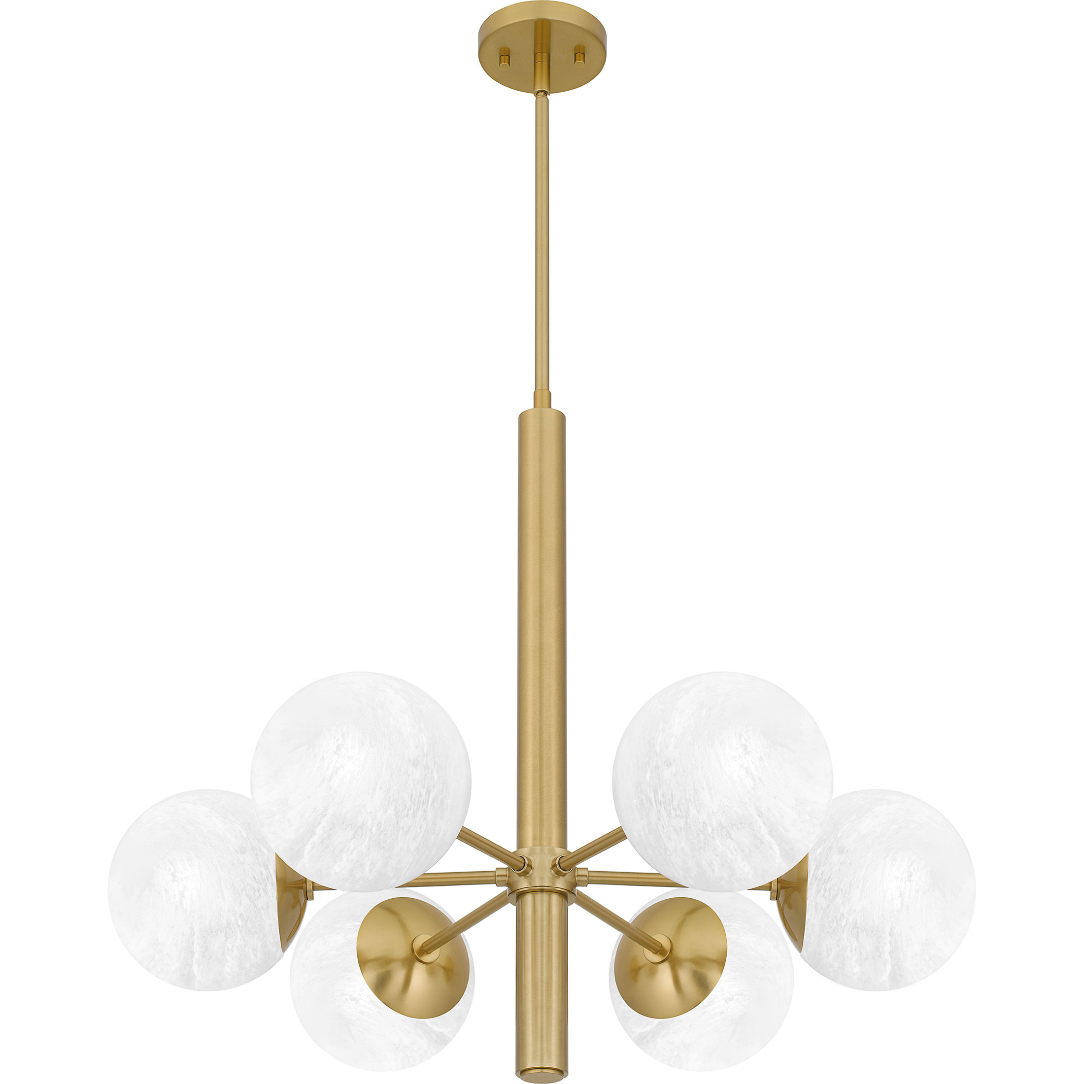 Ivy Bronx Fronton 6 - Light Dimmable Modern Linear Chandelier | Wayfair