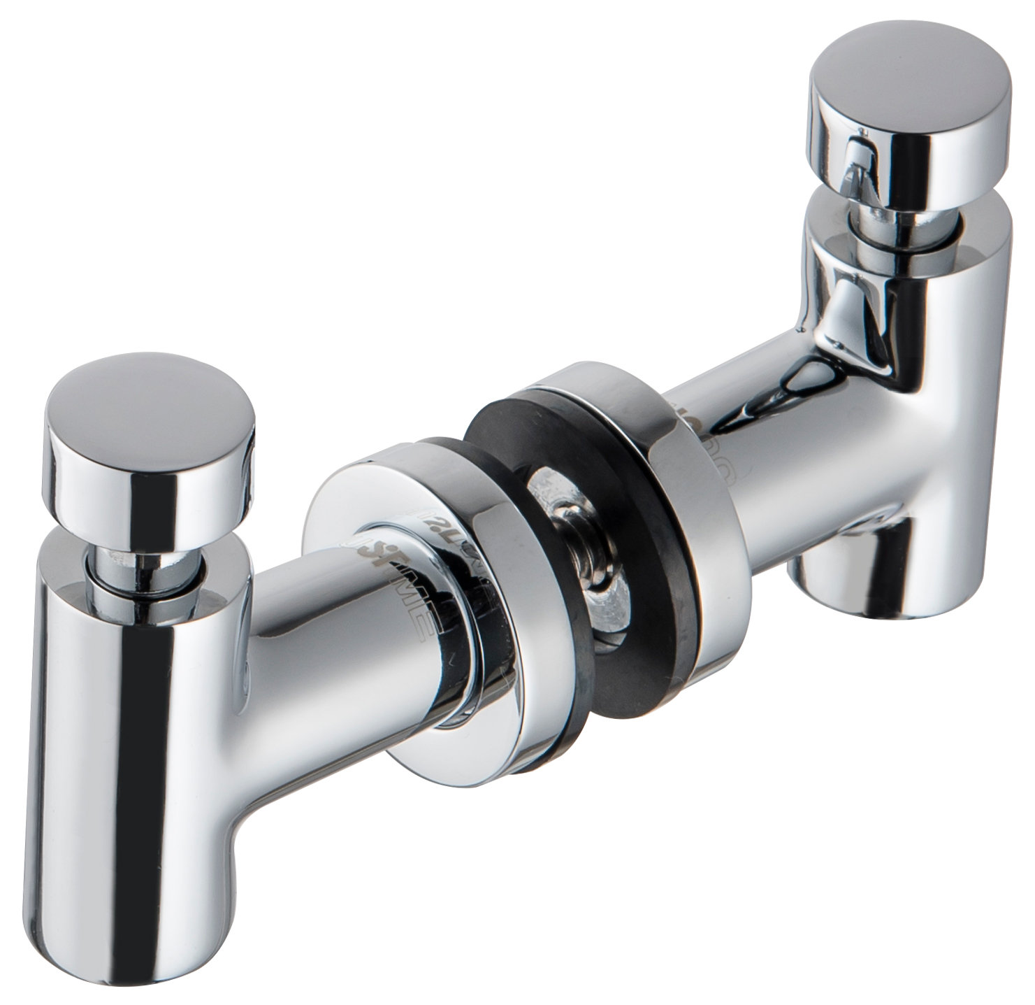 Justime USA Inc Through-Glass Double Robe Hook | Wayfair