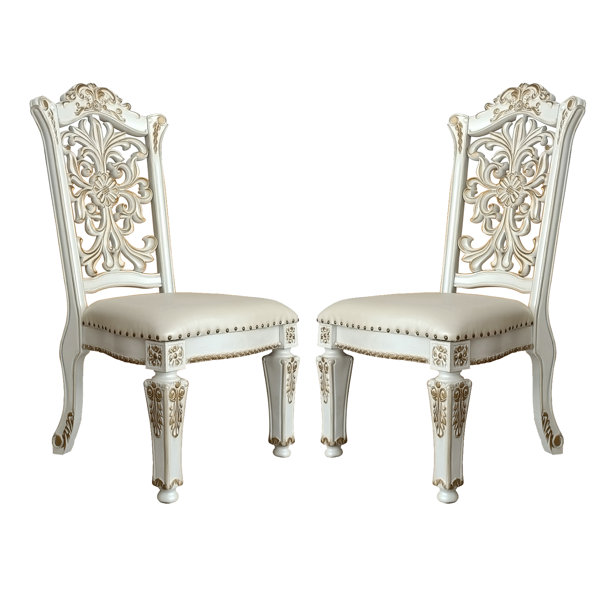 Simple Relax Upholstered Solid Back Side Chair | Wayfair